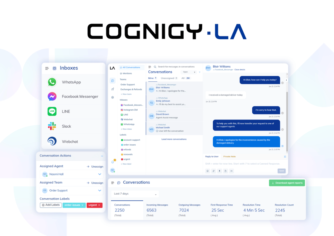 Cognigy Live Agent | AI-powered Omnichannel Agent Workspace